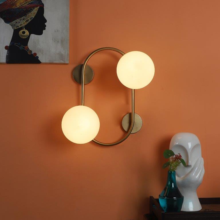 Eliante Etoiles Gold Iron Wall Light - E27 holder - without Bulb - 102