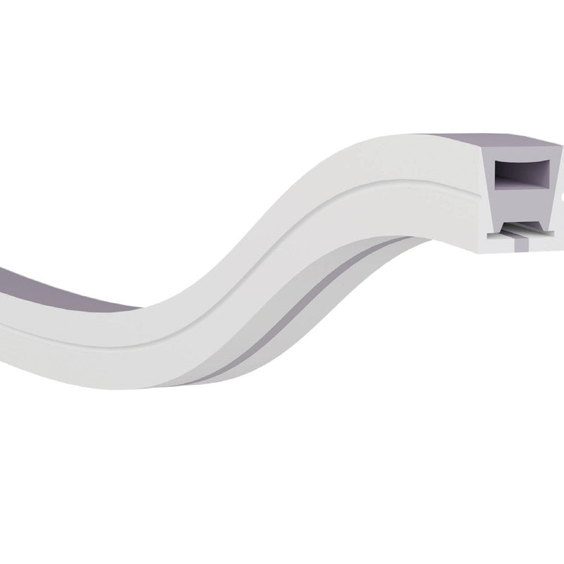 JS-JAS Top View Top View Verticle Bend Flexible Silicon Linear Profile