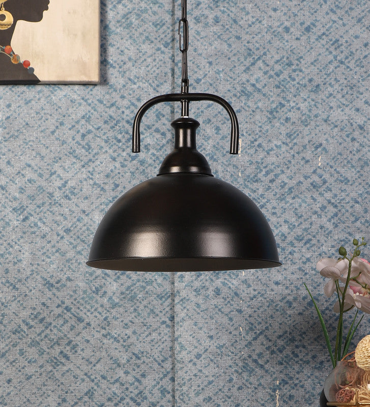 Rassi Brown Wood Hanging Light | 1908-1LP | Included Bulb | Eliante by