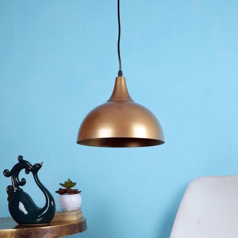 ELIANTE Overheaded Gold Iron Hanging Light by Jainsons Lights - M-18-1