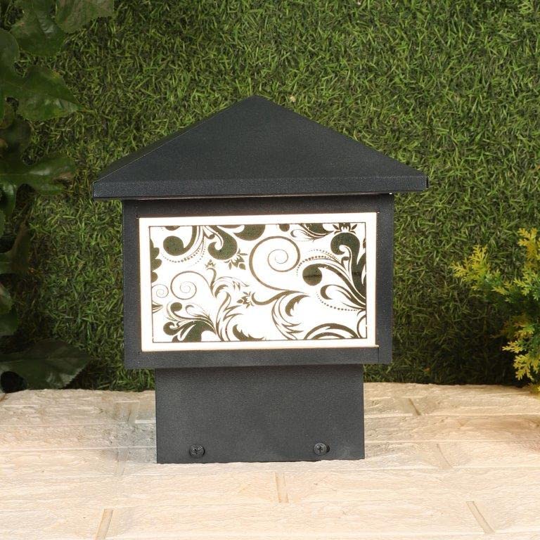 ELIANTE Spectral Grey Iron Gate Lights by Jainsons Lights - Js-551-No-