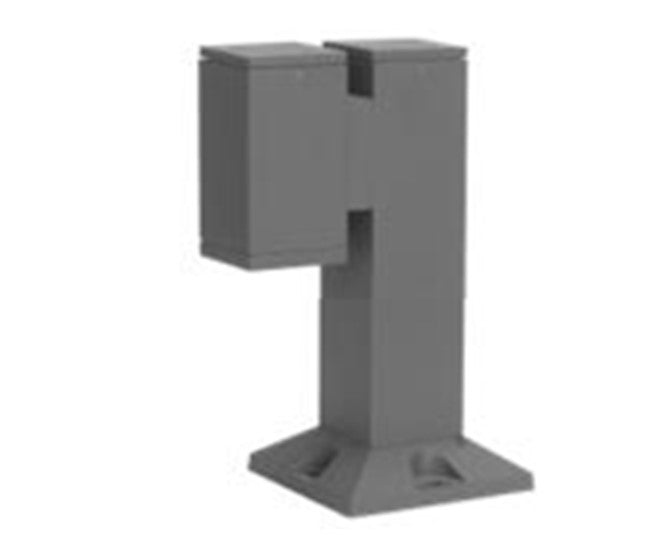 JS-AMS AL 6464-1x5W-375mm Led Garden Bollard Lights