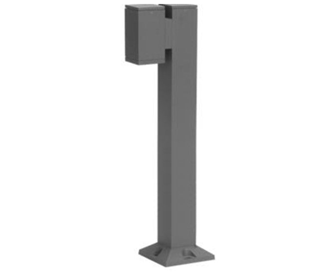 JS-AMS AL 6464-1x5W-975mm Led Garden Bollard Lights