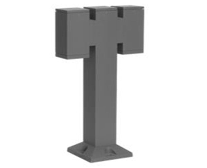 JS-AMS AL 6464-2x5W-675mm Led Garden Bollard Lights