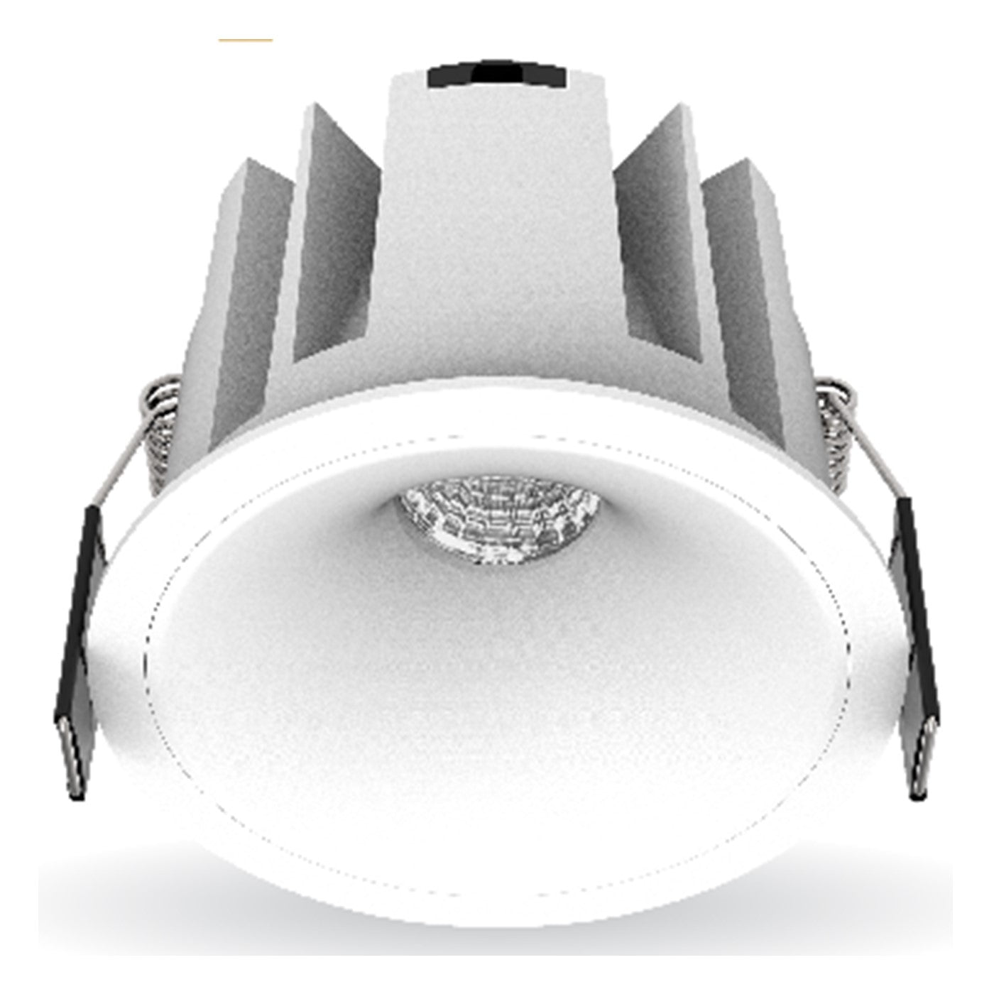 CH 8598 BOSCA-B-CURVE 7w Round Deep Recessed Reflector Ring Cob Downli