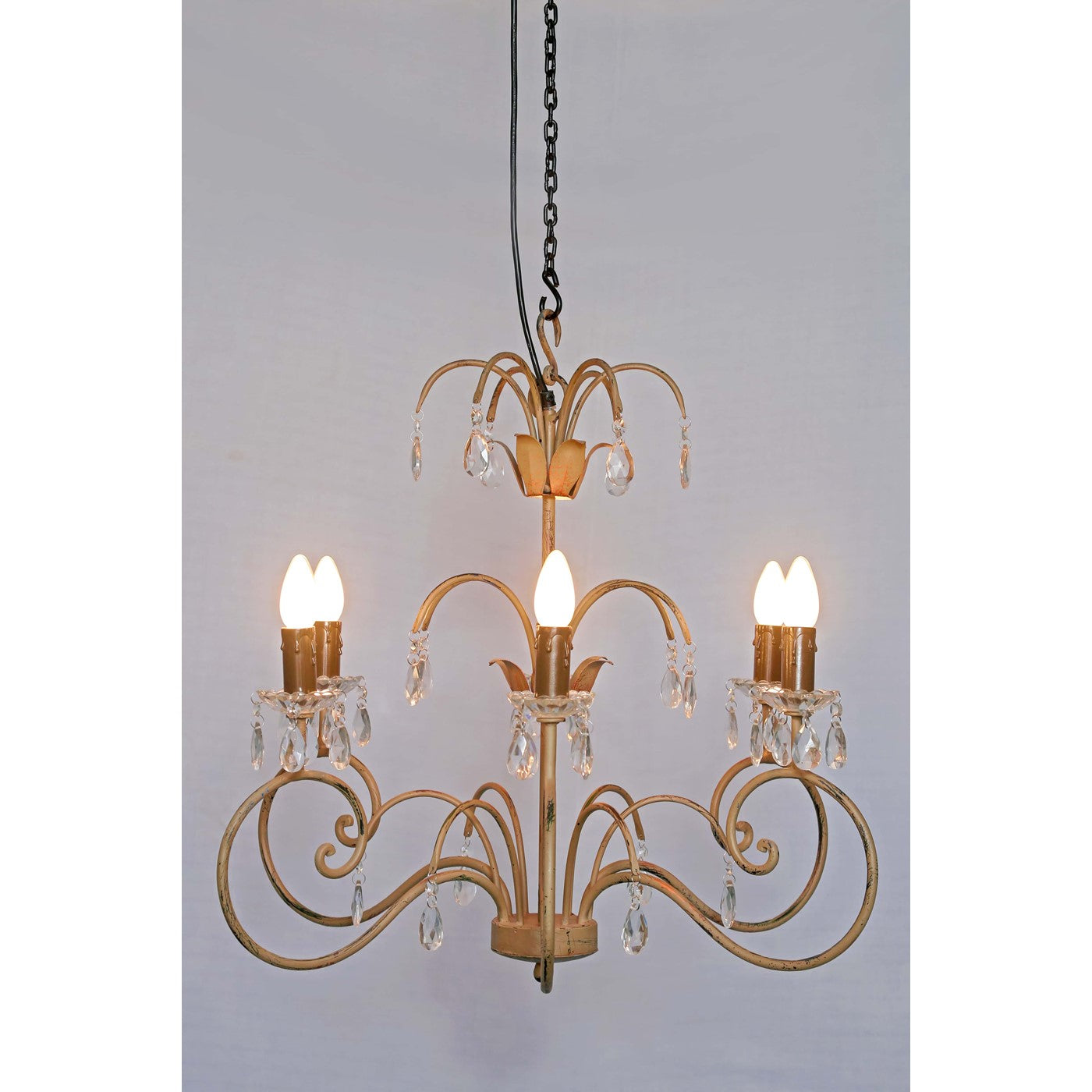 JS-JAN-1035-6LP Candle Arm Chandeliers