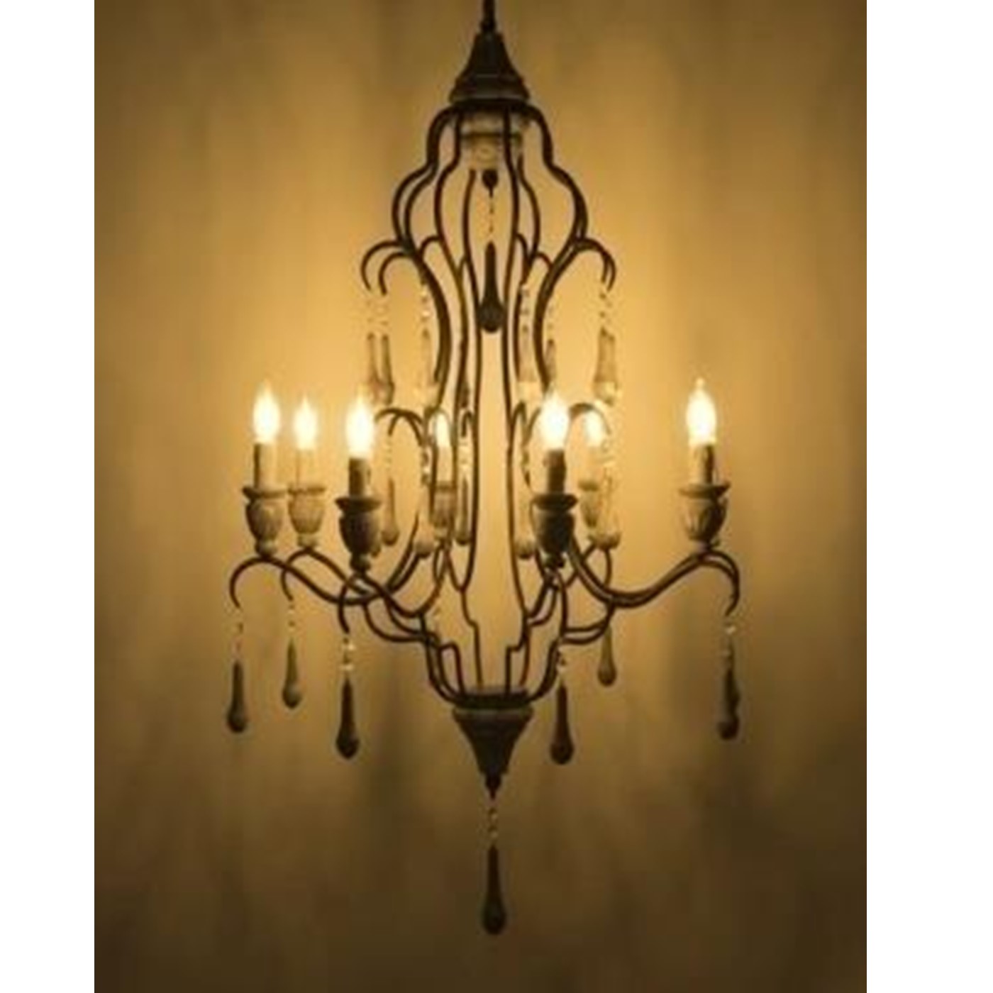 JS-JAN-1050-8LP Candle Arm Chandeliers