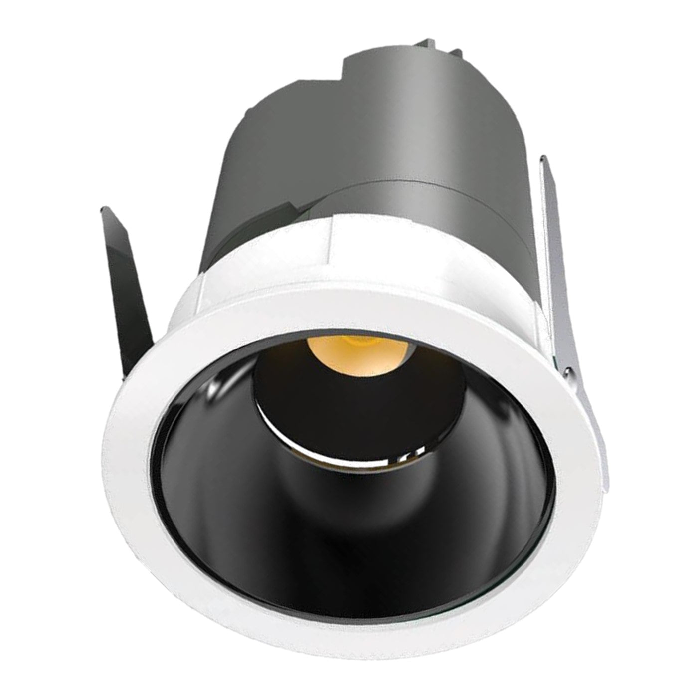 JS-LTM-Phantom Round 12w Deep Recessed Reflector Ring Cob Downlight