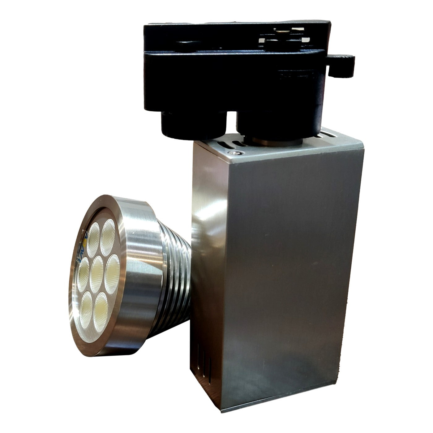 Lavov LV-1-108-Satin Nickel Body 7x1w- Cob Track Light