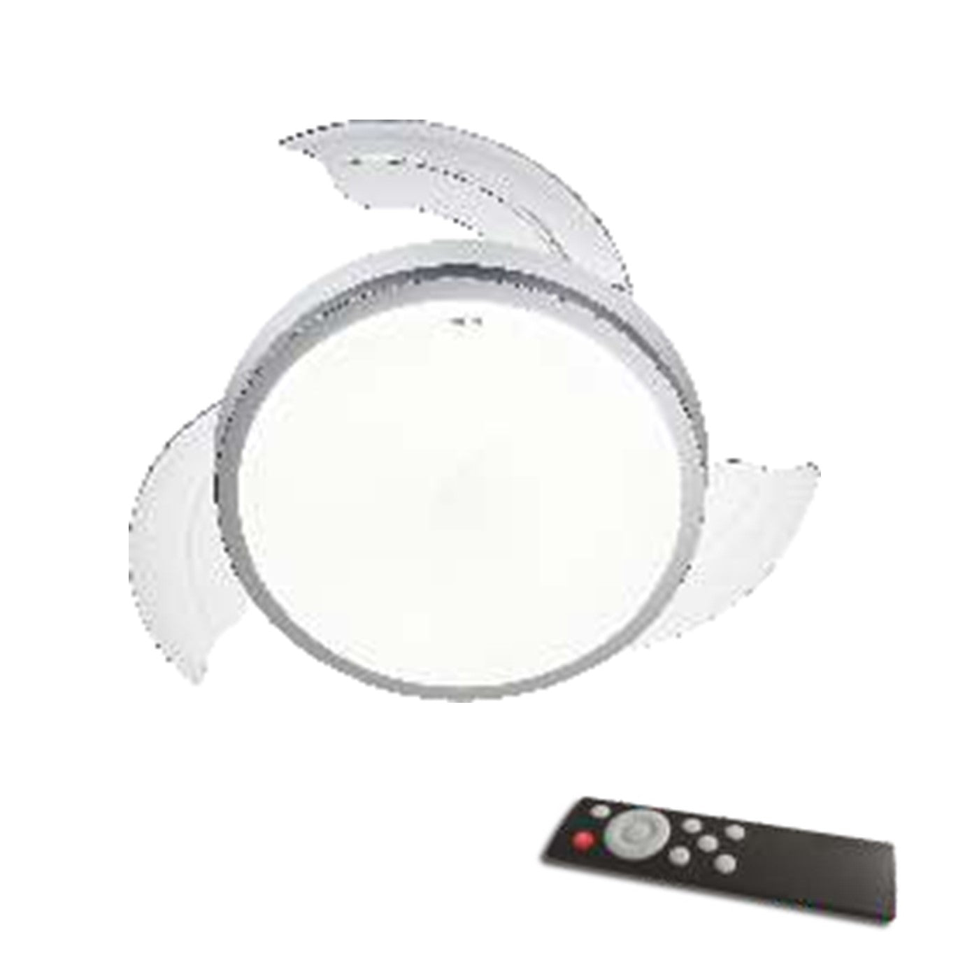 Chandelier Ceiling Fan for Living Room, Crystal Jhoomar Ceiling Fan