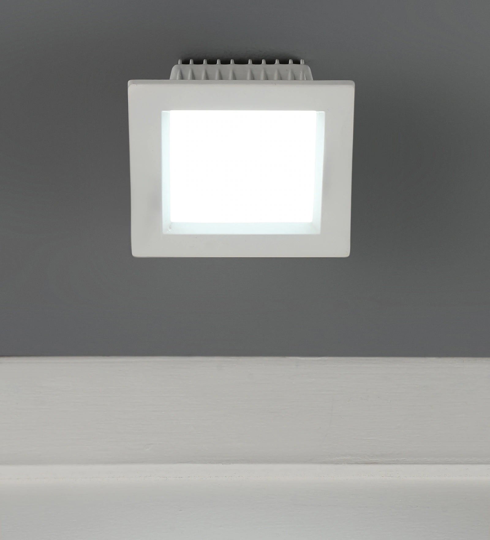 Warm White 12 Watts LED Aluminium Square Panel Down Light | 851-12W-WW