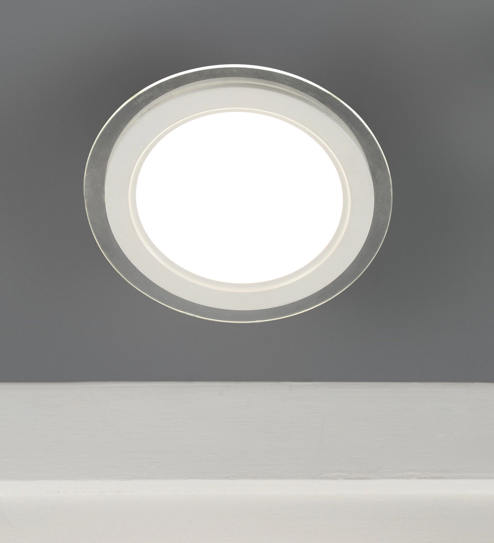 Warm White 17 Watts LED Aluminium Round Panel Down Light | 552-17W-WW