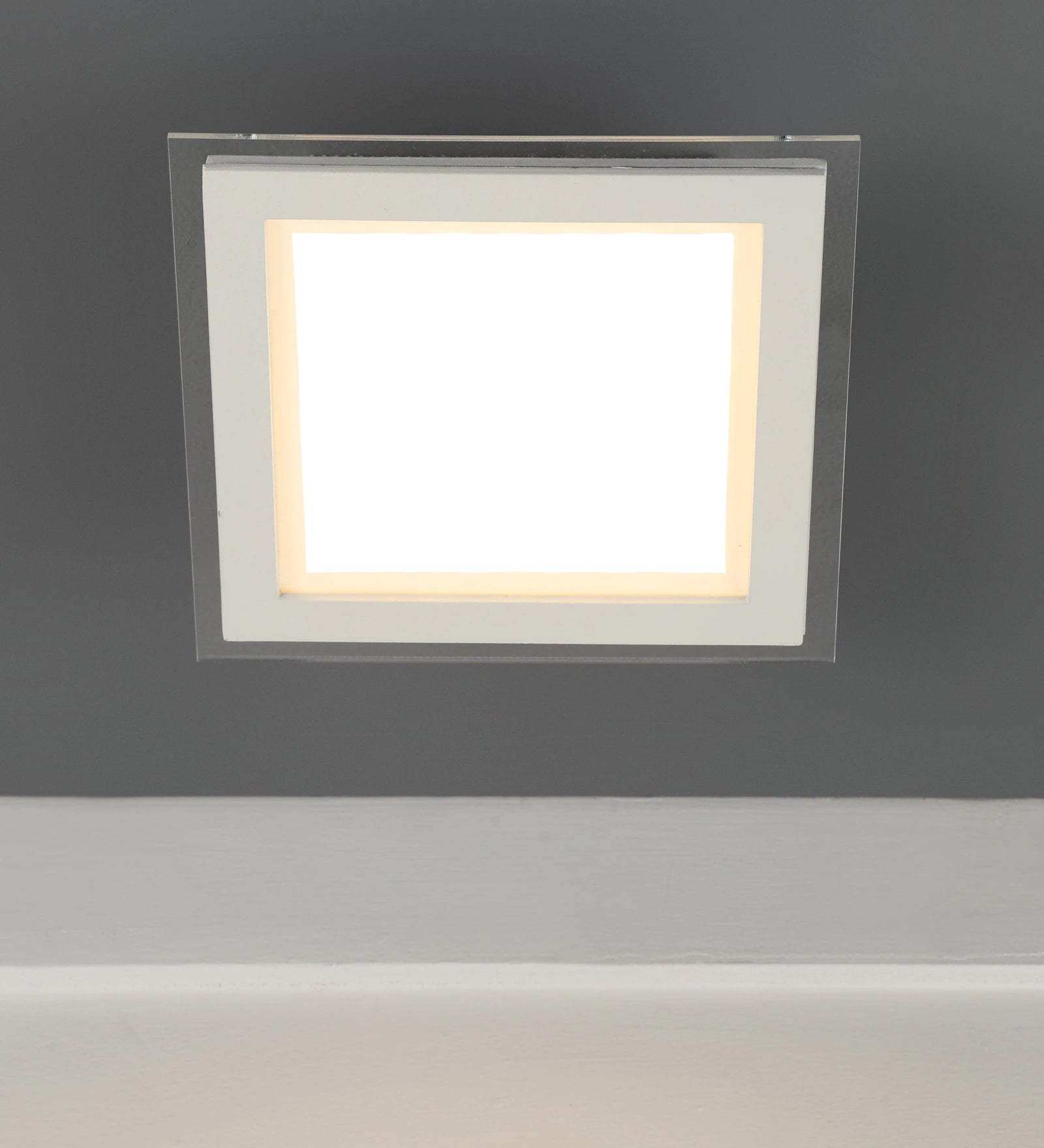 Warm White 18 Watts LED Aluminium Square Panel Down Light | 651-18W-WW