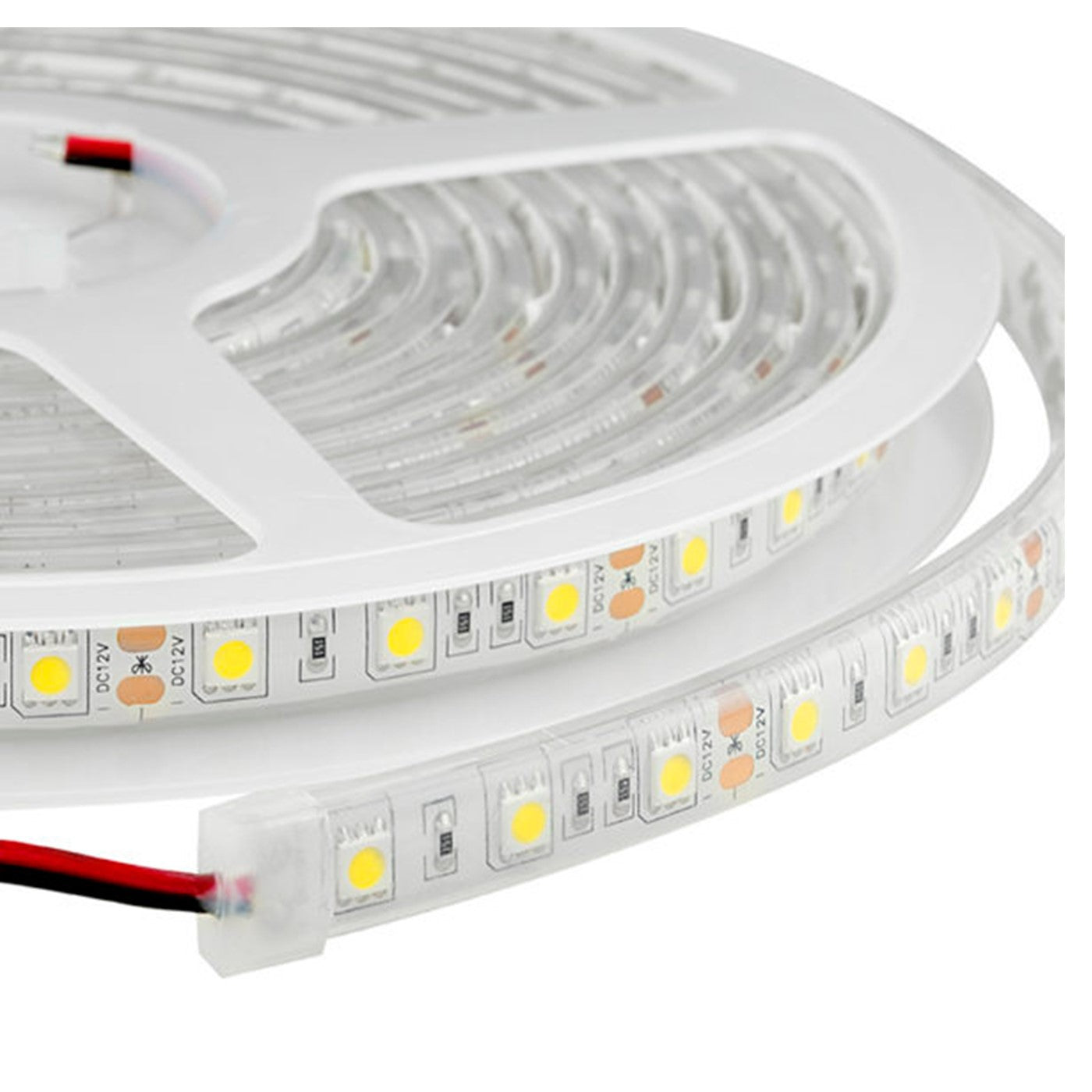 JS-ELT 2835-120 Led 10.5w/m-5mm-12v-IP65 Waterproof Led Strip Light 5m